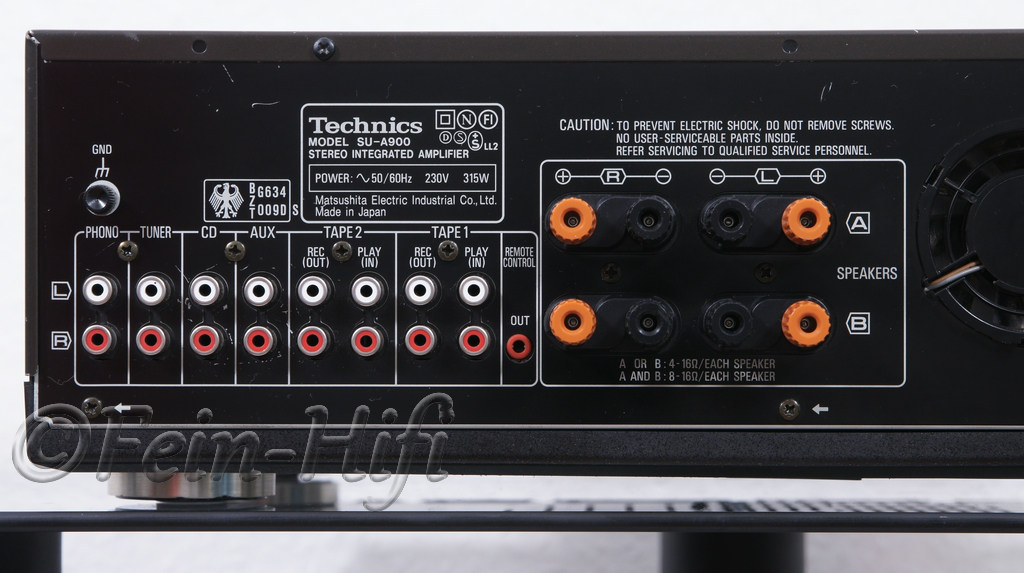 Technics SU-A900 High-End Stereo Verstärker s.