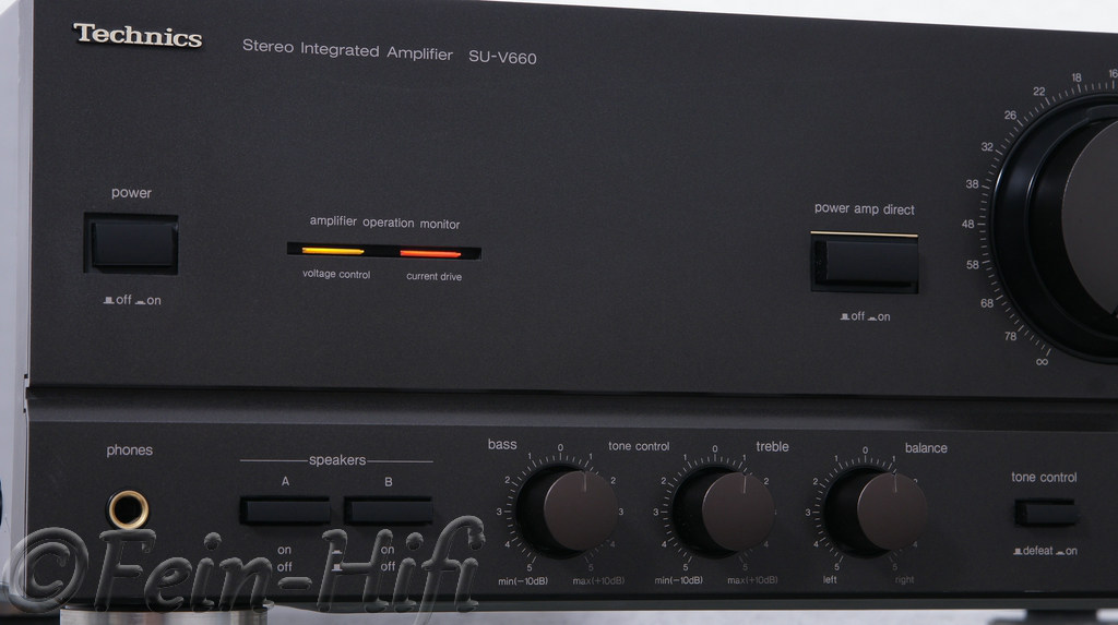 Technics SU-V660 kräftiger Stereo Verstärker