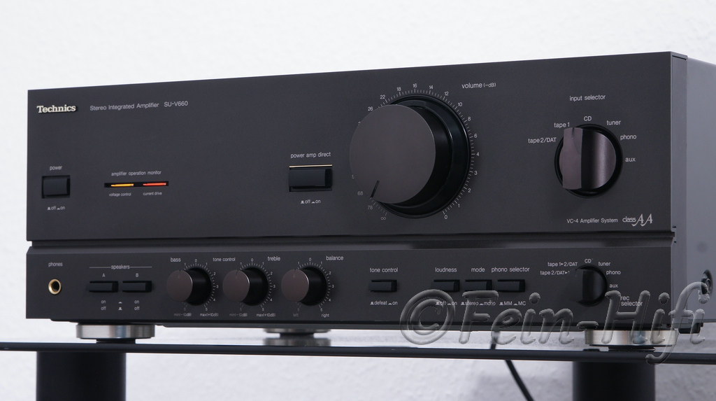 Technics SU-V660 kräftiger Stereo Verstärker