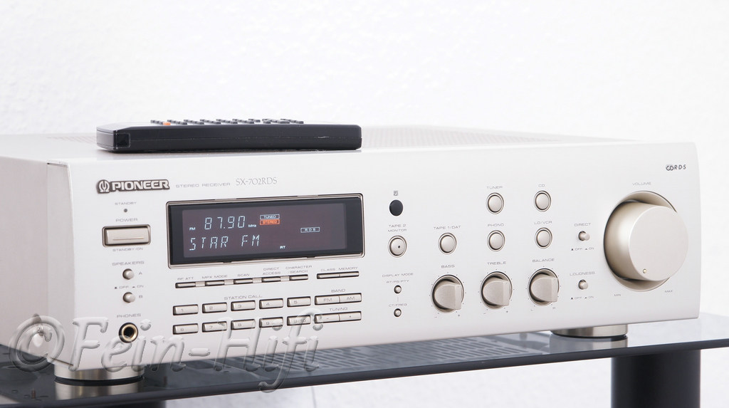 Pioneer SX-702RDS Stereo Receiver mit Phonoeingang | FEIN-HIFI