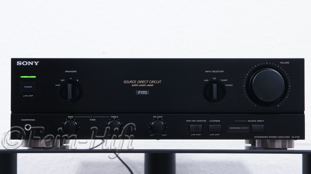 Sony TA-F170 HiFi Verstärker - gebraucht | Fein-HiFi Shop