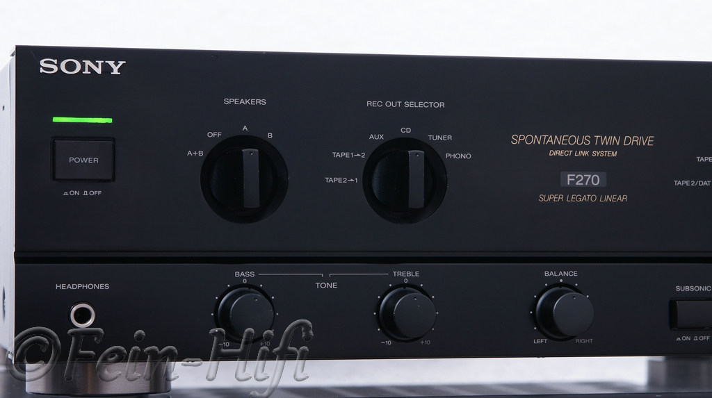 Sony TA-F270 HiFi Stereo Verstärker - gebraucht | Fein-HiFi