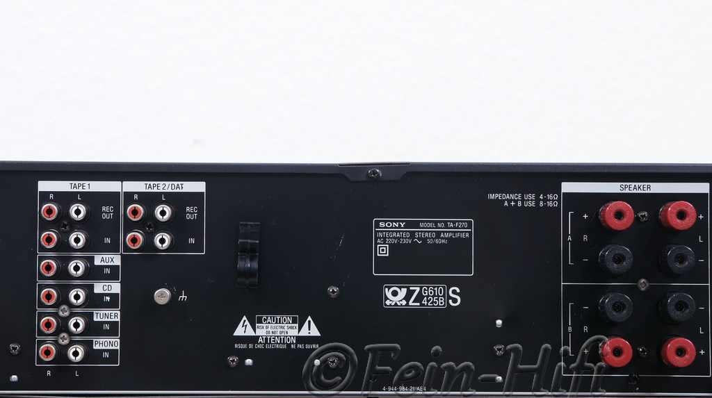 Sony TA-F270 HiFi Stereo Verstärker - gebraucht | Fein-HiFi