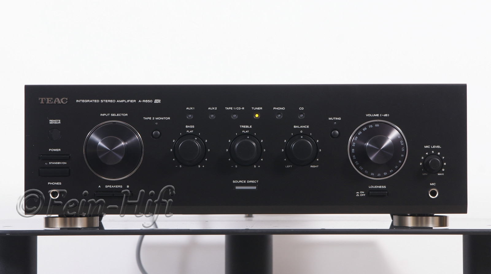 TEAC A-R650 Stereo-Verstärker - 120W & Phono-Eingang