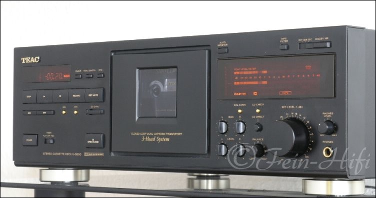TEAC V-5000 3-Kopf/3-Motoren Kassettendeck - gebraucht