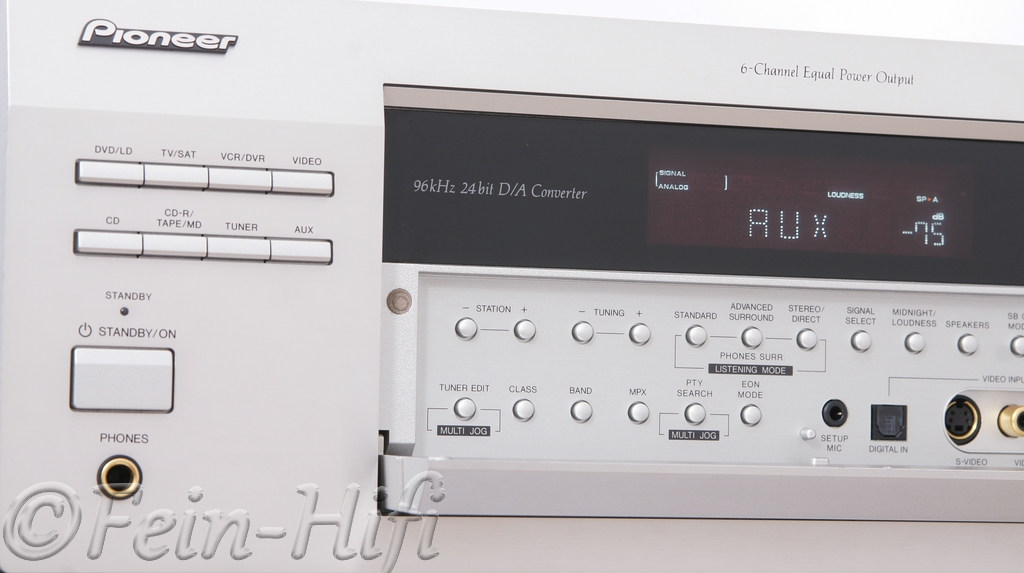 Pioneer VSX-D912 Dolby Digital 6.1 Surround AV-Receiver