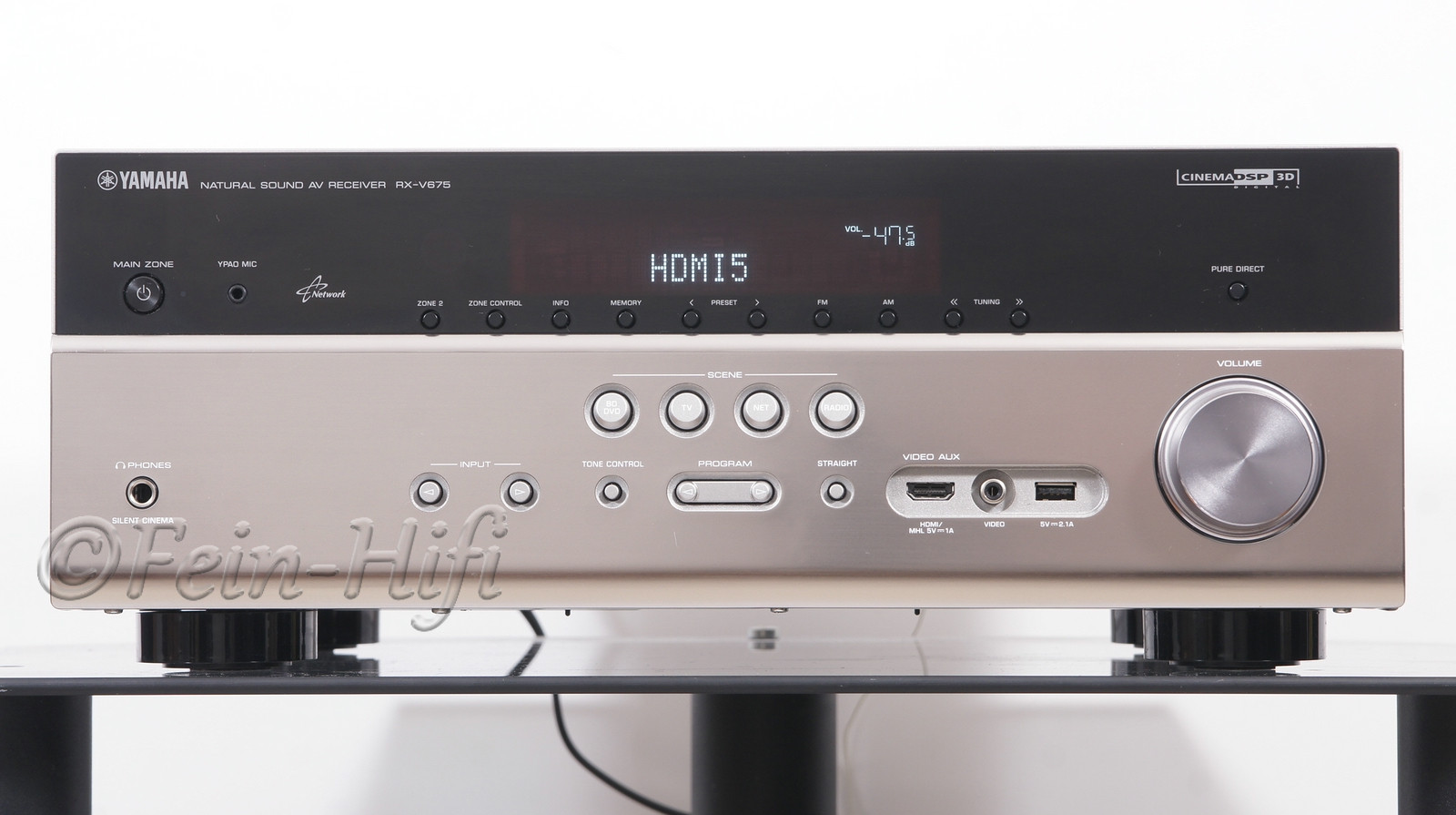 Yamaha RX-V675 Netzwerk 7.1 AV-Receiver mit USB