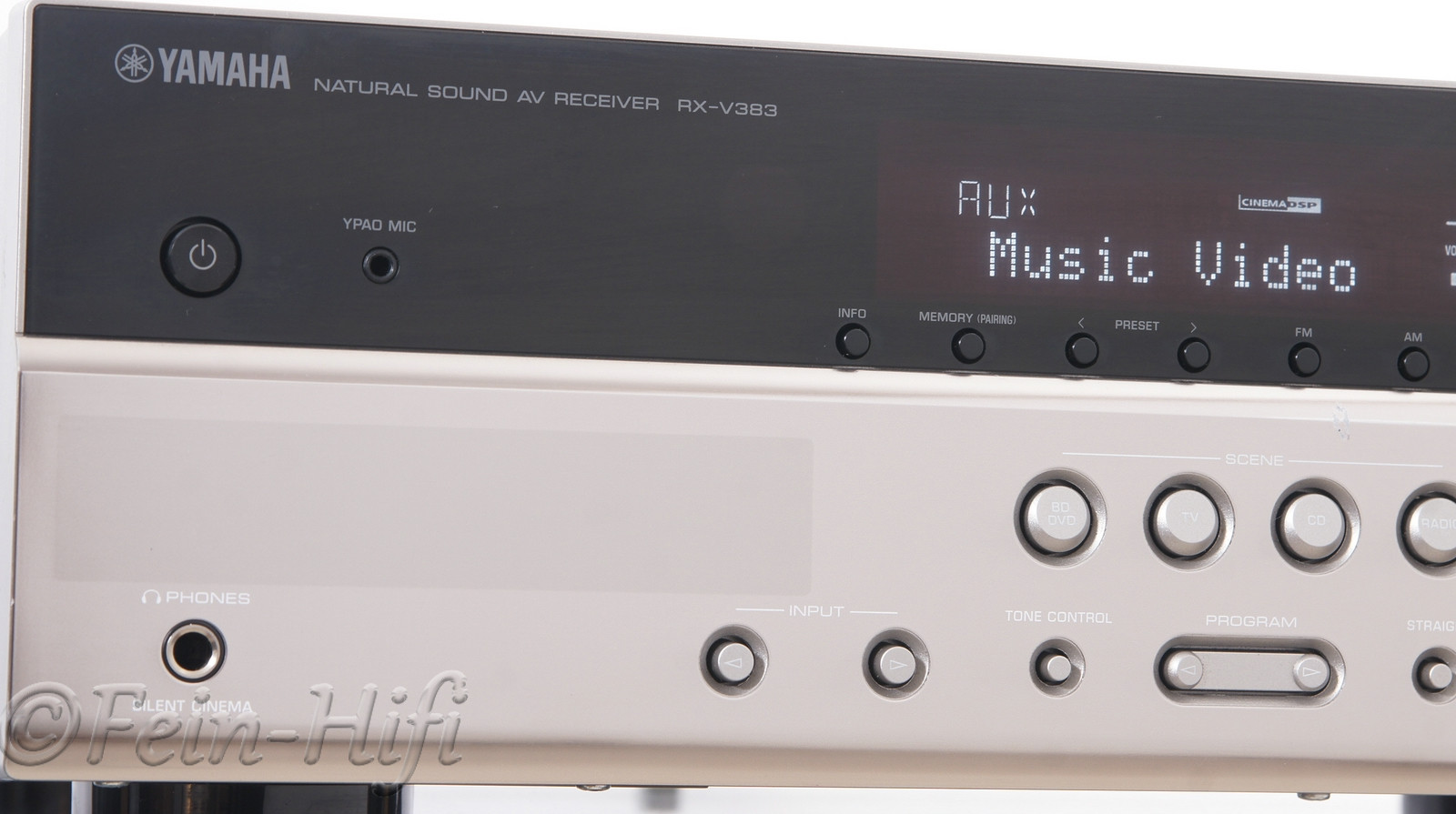 Yamaha RX-V383 – 5.1 AV-Receiver mit Bluetooth & 4K HDMI für Heimkino