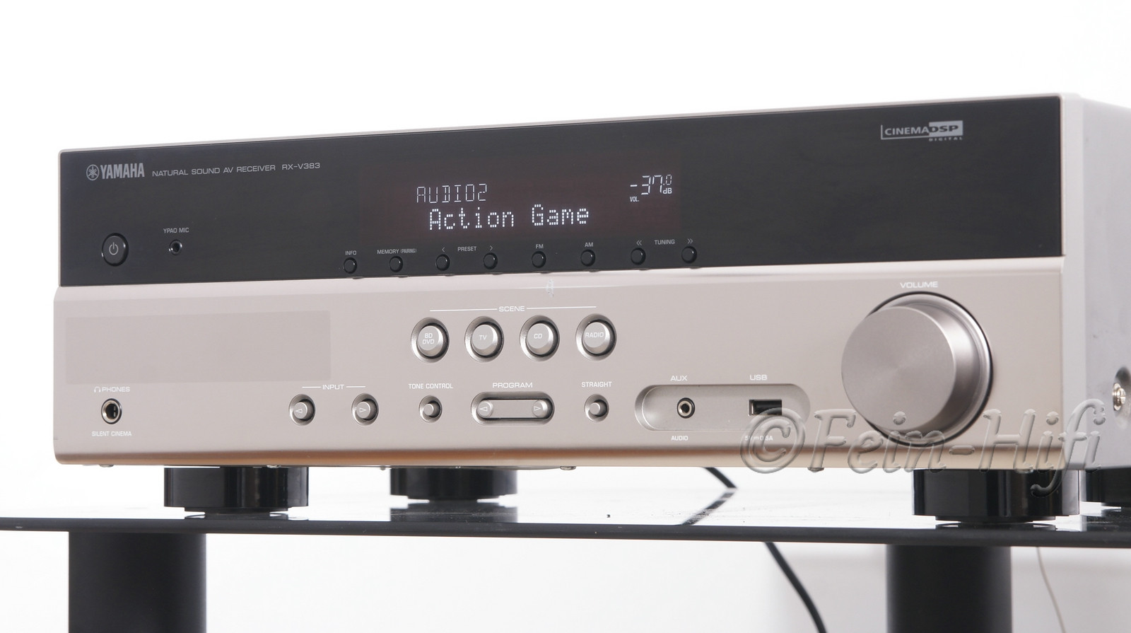 Yamaha RX-V383 – 5.1 AV-Receiver mit Bluetooth & 4K HDMI für Heimkino